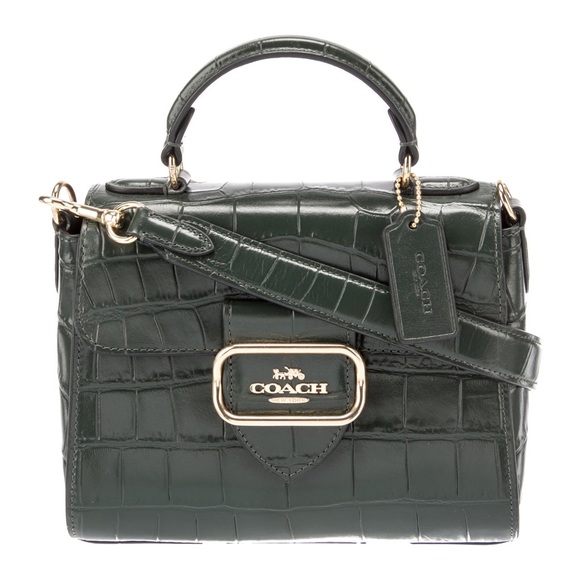 Coach | Bags | Coach Croc Embossed Cn747 | Poshmark